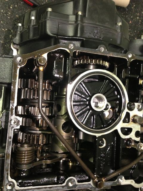 Triumph Tiger T400 BJ97 Reparatur