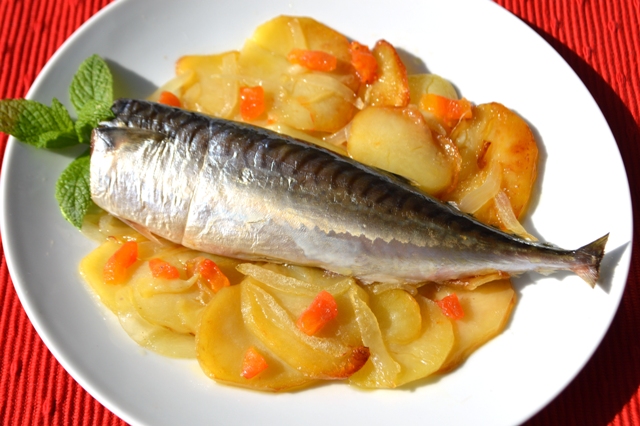 Anna, històries a la cuina: Verat al forn amb patates