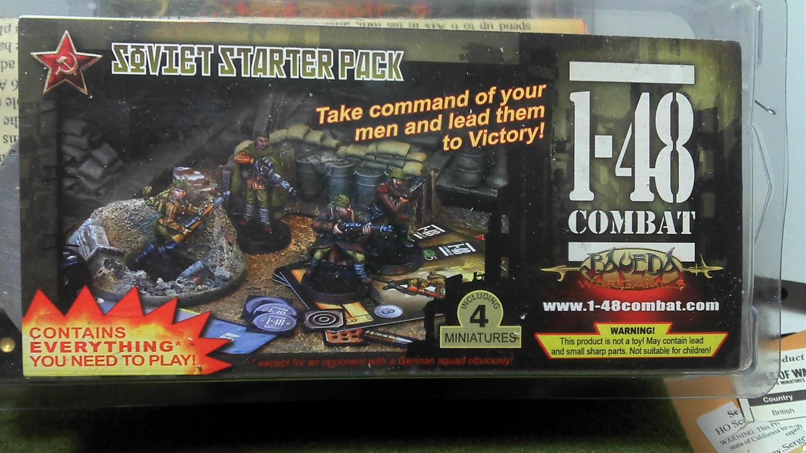 Wargames and Railroads: New Stuff - 1-48 Combat - Baueda Wargames