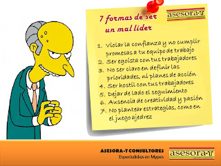 ASESORA-T CONSULTORES : 7 formas de ser un mal líder