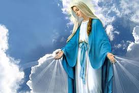 ENCONTRE PALAVRAS DE LUZ! : MARIA O MANTO AZUL!