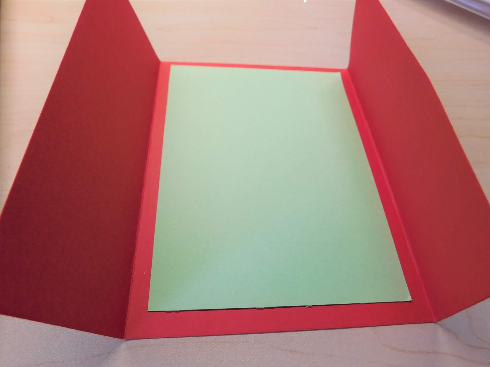 Holiday Center Folding Card Tutorial