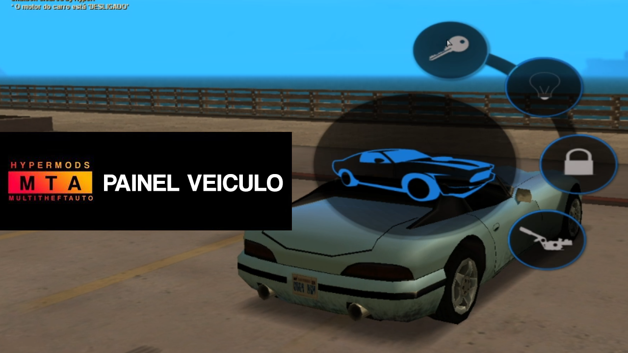 MTA:SA - PAINEL VEICULO