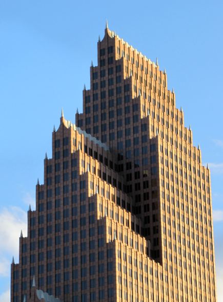 Houston in Pics: Bank of America (BofA) Center - Downtown Houston Skysc