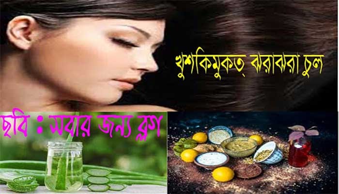 খুশকি সমস্যায় ঘরোয়া টিপ্স । Home Remedies for Dandruff
