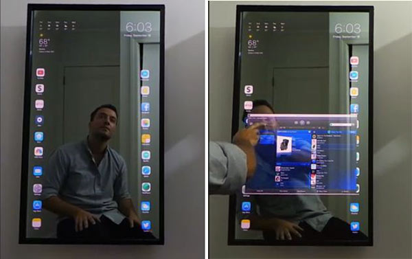 EL INTERNET DE LAS COSAS: MANGO MIRROR, EL ESPEJO INTELIGENTE.