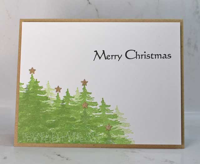 Laurie's Stamping Blog: Project of the week - trees