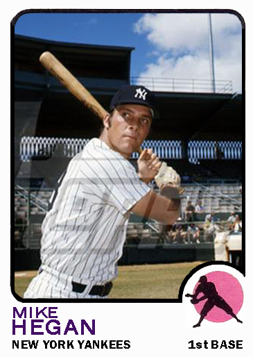 1973 Topps Baseball Card Update Series: 1973 New York Yankees - 80-82 ...