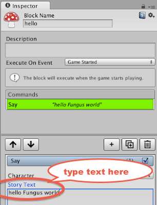Уроки Unity3D и Daz3D: Руководство по Fungus. Начало.