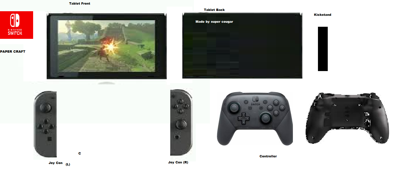 nintendo switch lite papercraft Gran venta OFF-54%