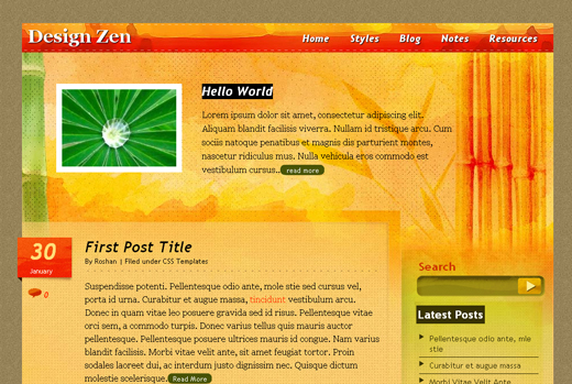 50 Ücretsiz (Free) CSS/(X)HTML Templates Download | Rooteto