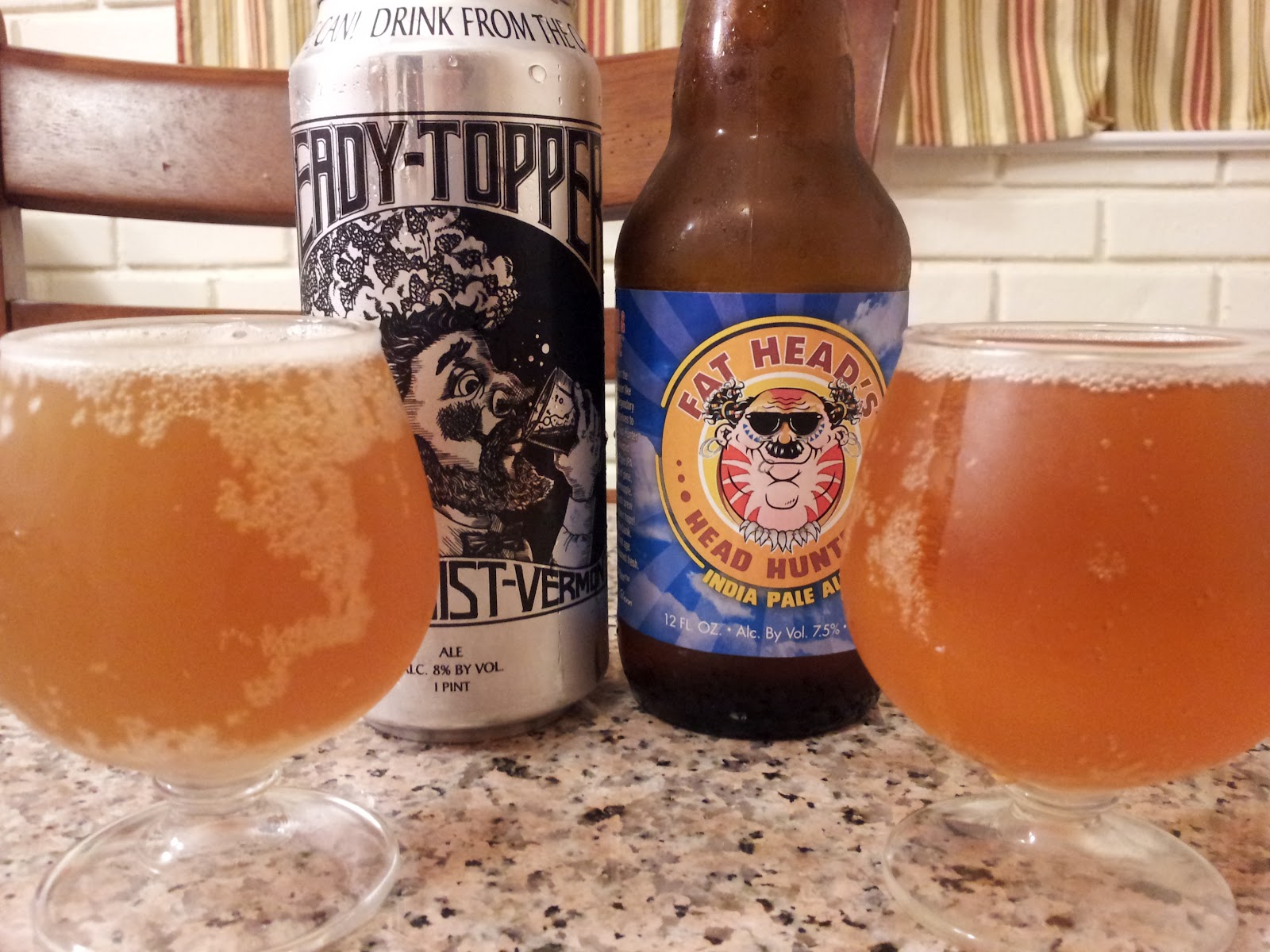 I Am Beer Wise: Head to Head Hops: Heady Topper & Head Hunter