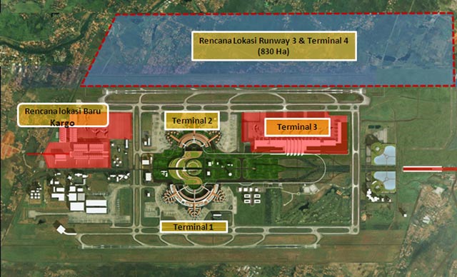Elangnaga's Blog: Masterplan Proyek Pembangunan Bandara Soekarno Hatta
