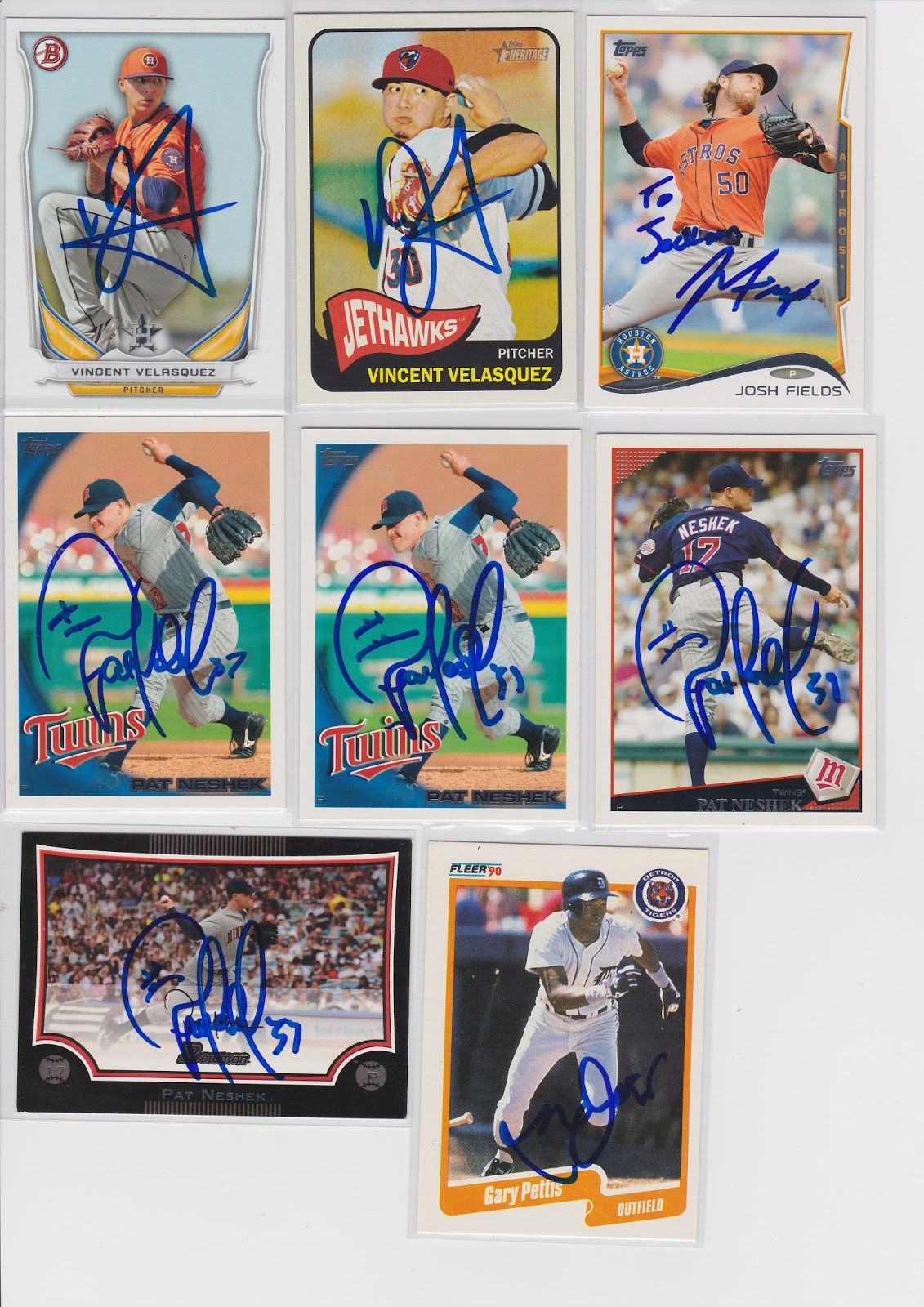 Jackson's Autographs: IP Houston Astros Autograph Recap at the team ...