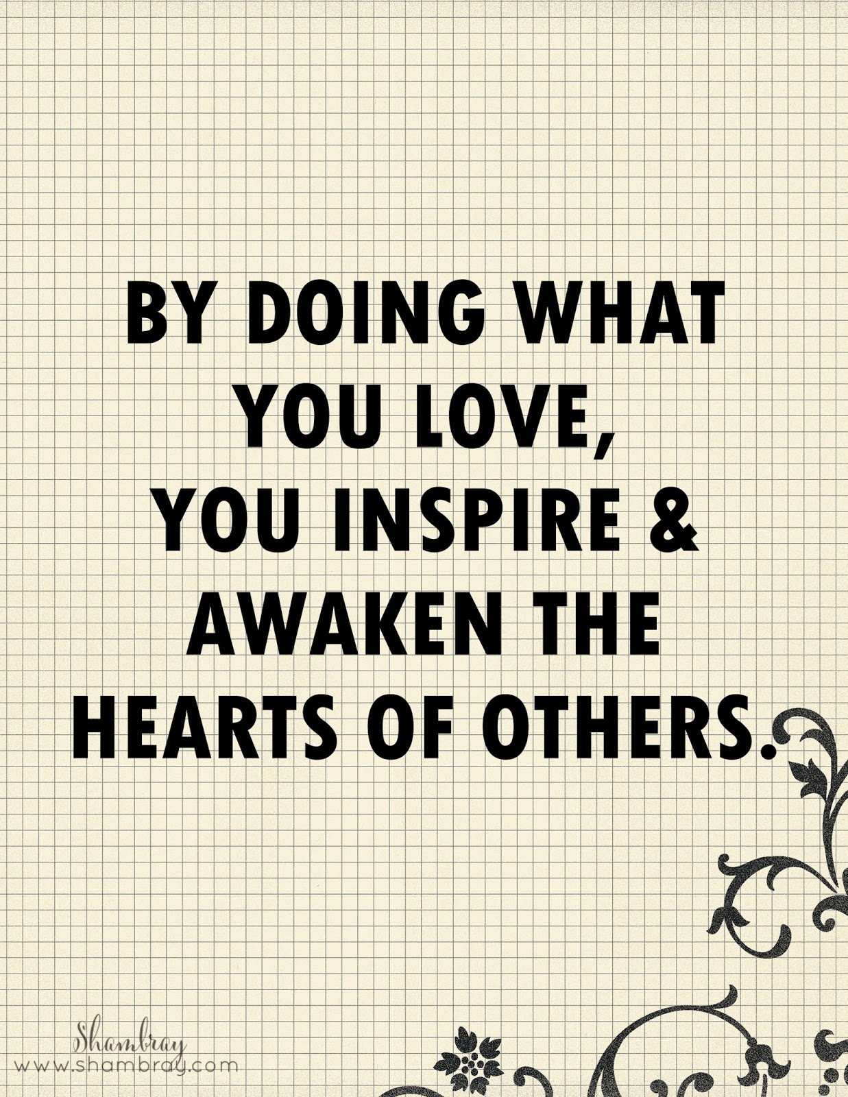 Shambray: Quote of the month-September