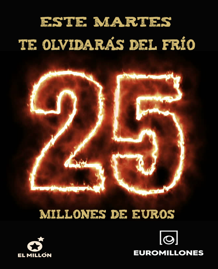 Lotería El Viso: 25 millones de euros este martes