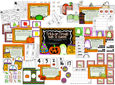 The Kinder Garden: Trick-or-Treat! Math is Sweet!