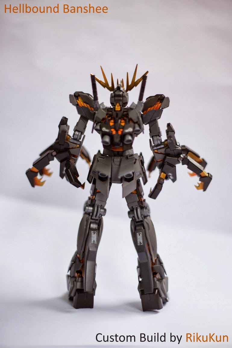 HGUC 1/144 Banshee Double VN "Hellbound Banshee" - Custom Build