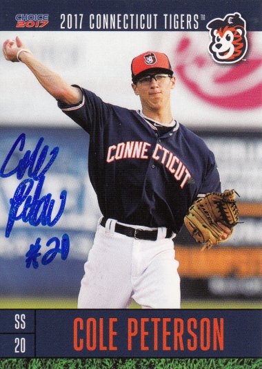 Daily Autograph: Cole Peterson