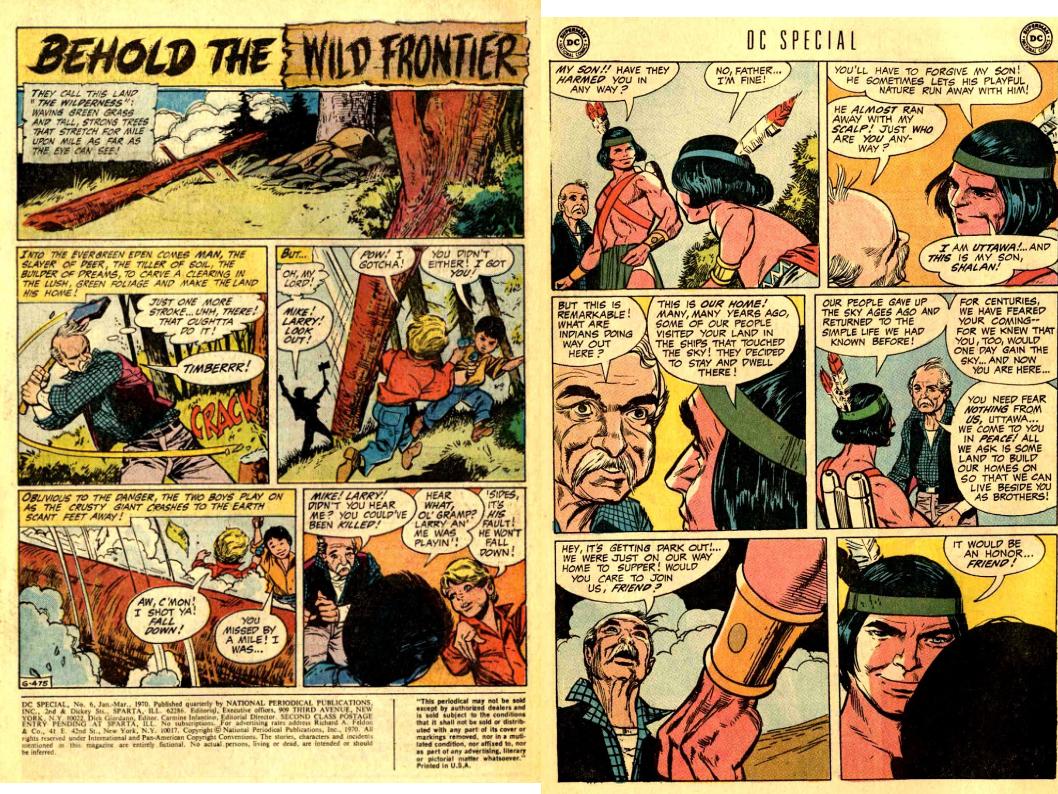 Dave's Comic Heroes Blog: Wild West UFO Invasion