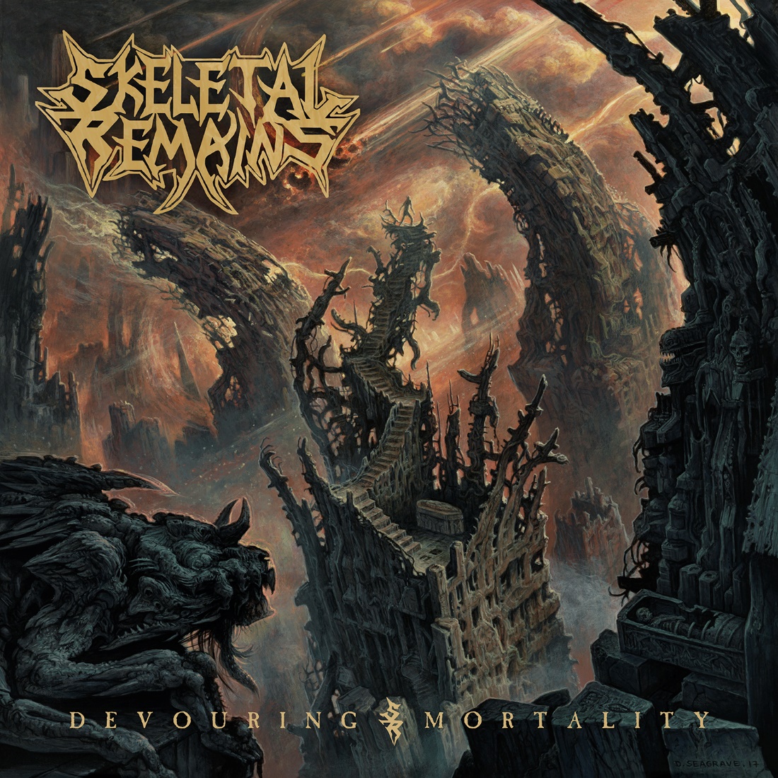 Rock and Metal Temple : Skeletal Remains "Devouring Mortality"