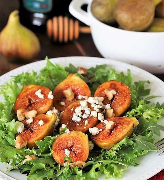 Marinated Fig Salad | The Kitchen is My Playground