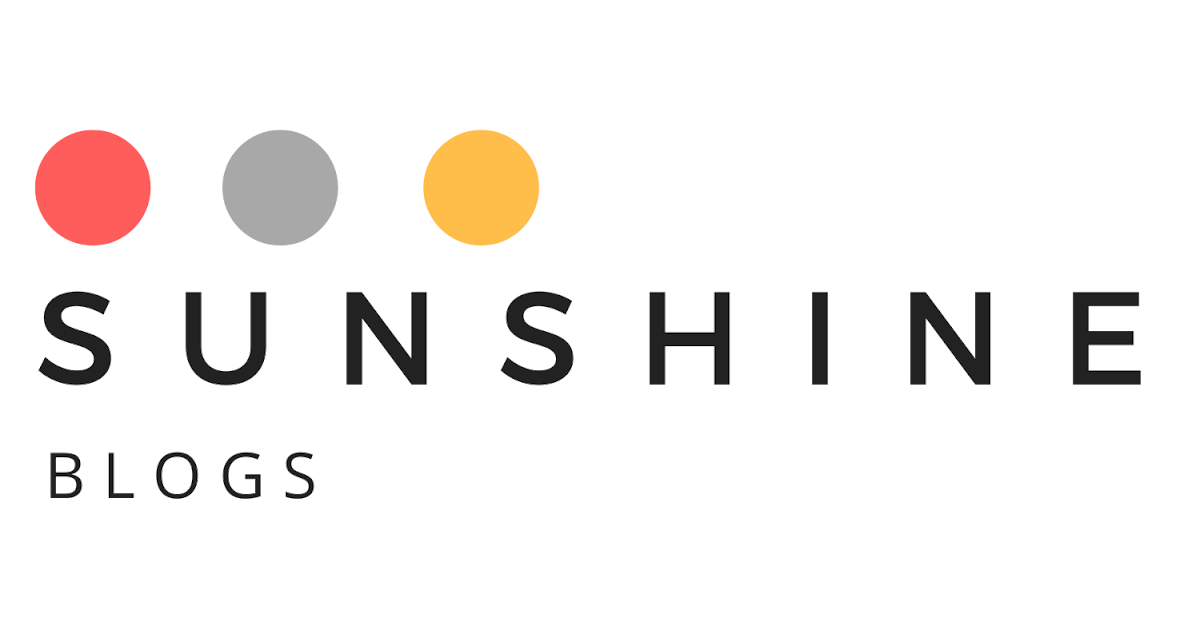 Sunshine blogs