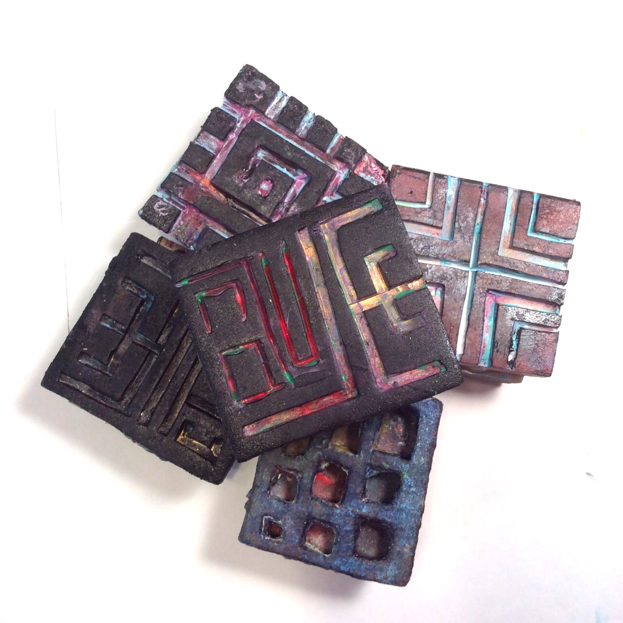 Studio Time: From a Stamp to a Stencil