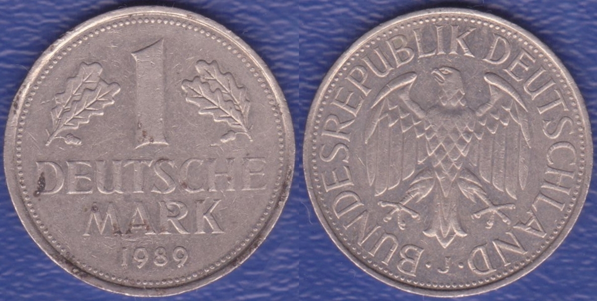 My coins collection: 1 Deutsche Mark 1950-2001