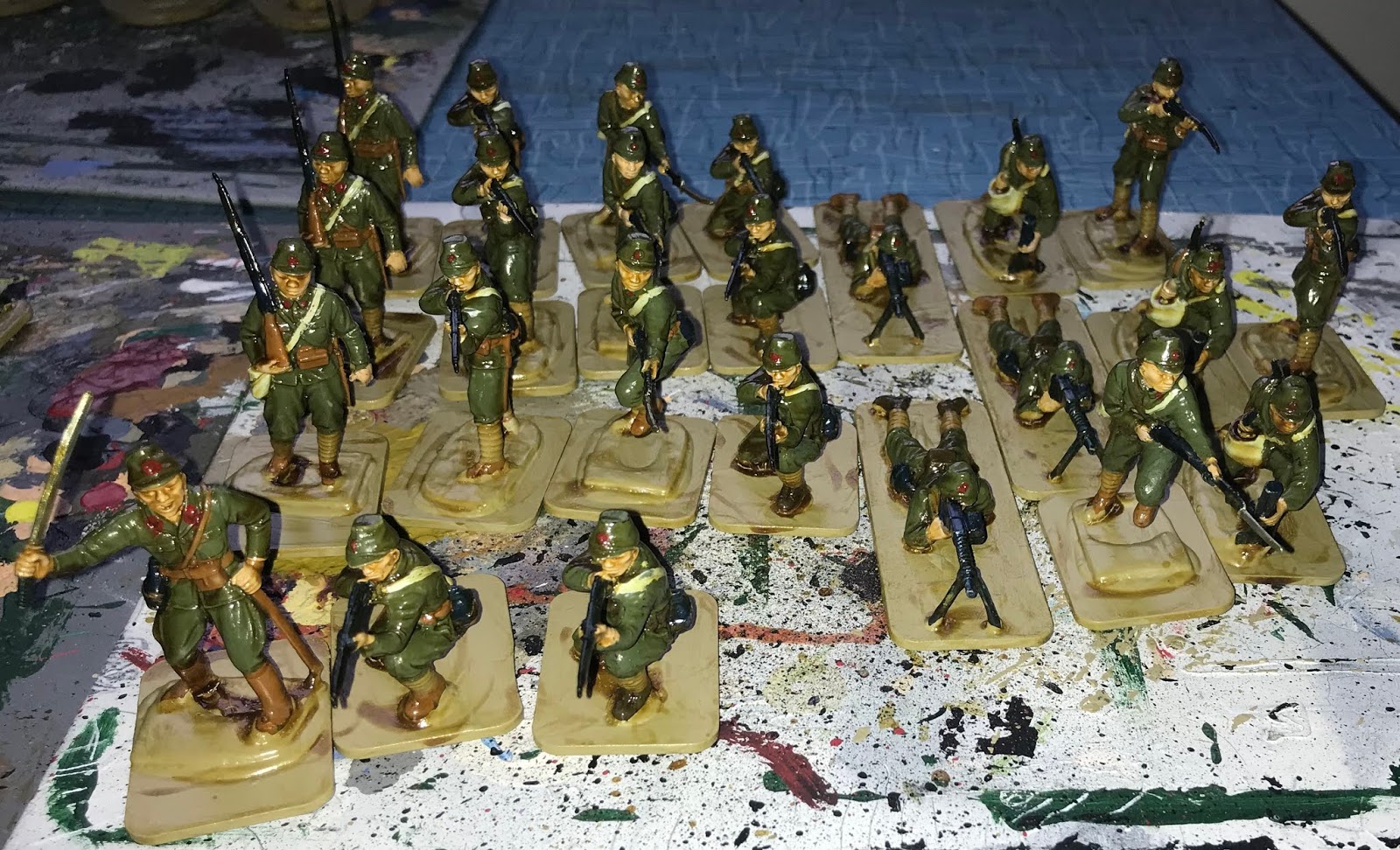 Megablitz and more: Airfix Japanese infantry