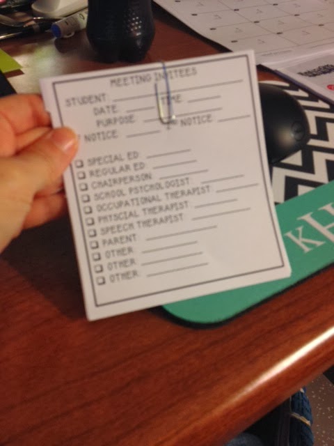 Mrs. H.'s Resource Room: {FREEBIE} The Little List that Changed my Life ;)