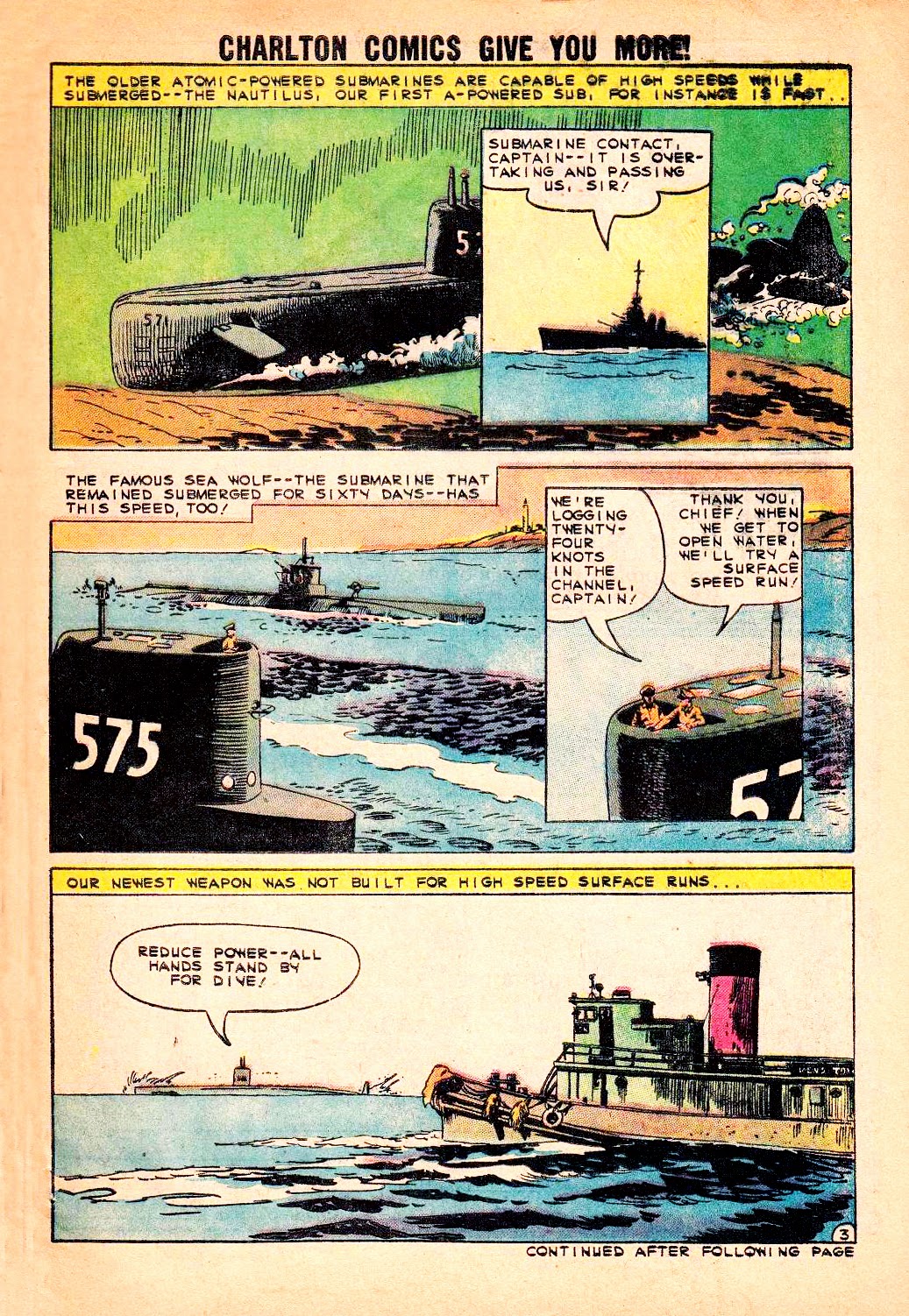 Submarine Comics and Novels: Submarine Attack #19