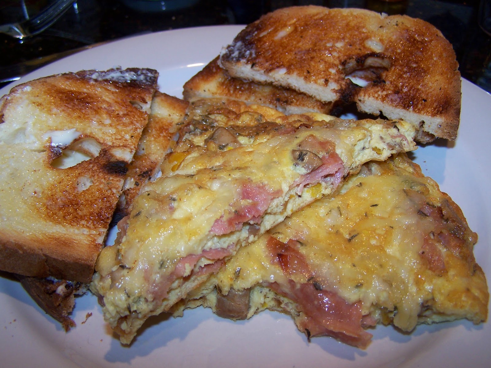 Go Ahead... Take A Bite!: Not Just An Omelette - Ham, Bell Pepper ...