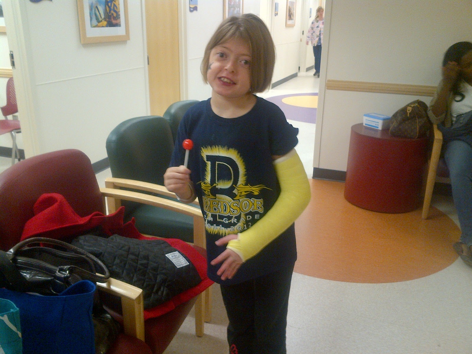 for such a time as this: Fractured Elbow!