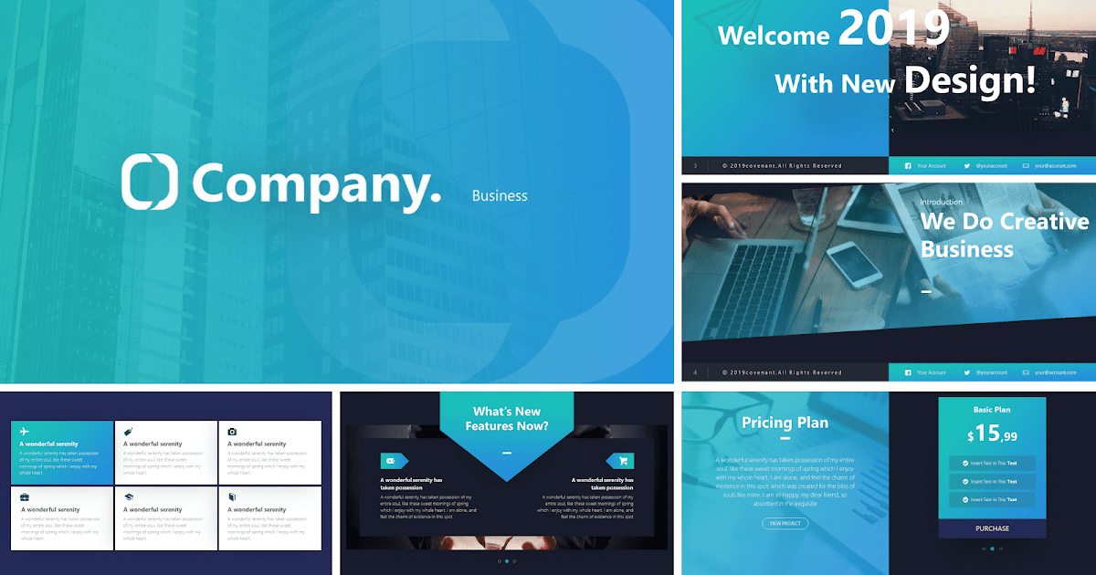 Company- Collection slides powerpoint in business | backgrounds powerpoint