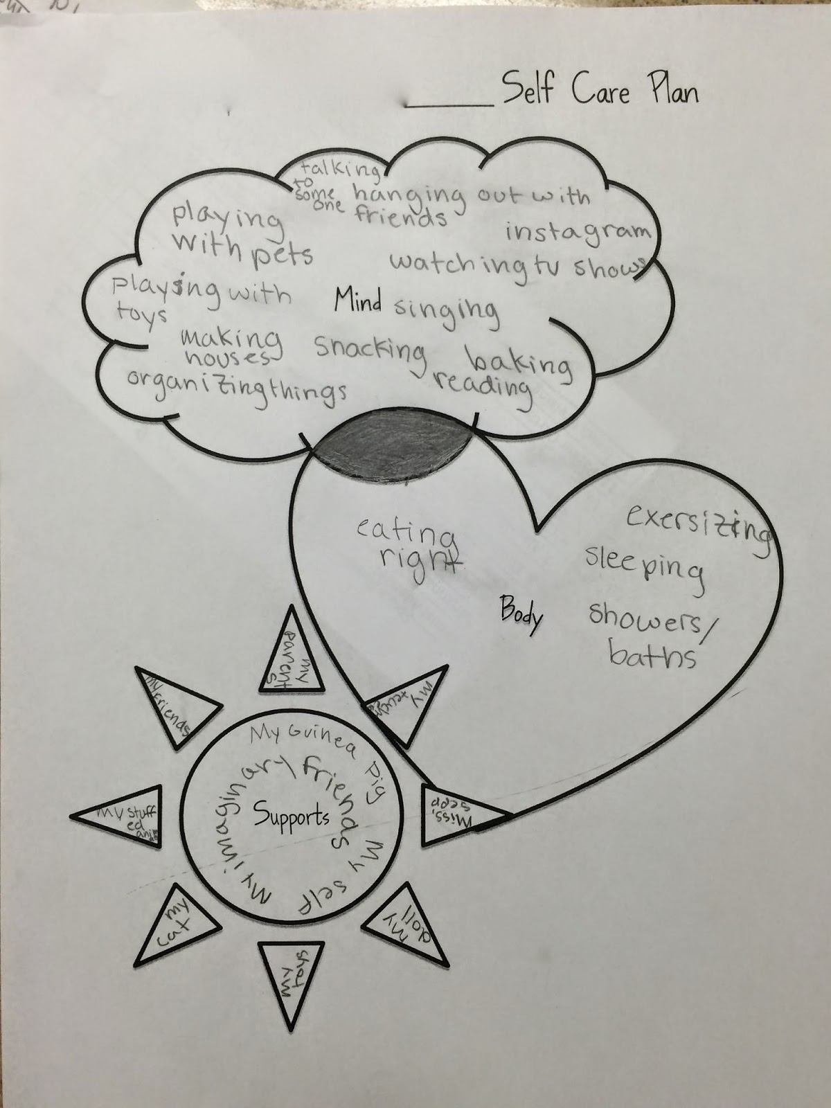 Ms. Sepp's Counselor Corner: Self Care in 6th Grade