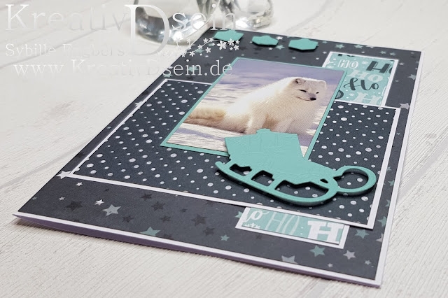 KreativDsein * Sybille Engbers ~ einfach BASTELN: DIY Video: Card Sketch #1