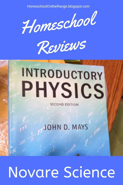 Homeschool On the Range: Novare Science - Physics {Review}