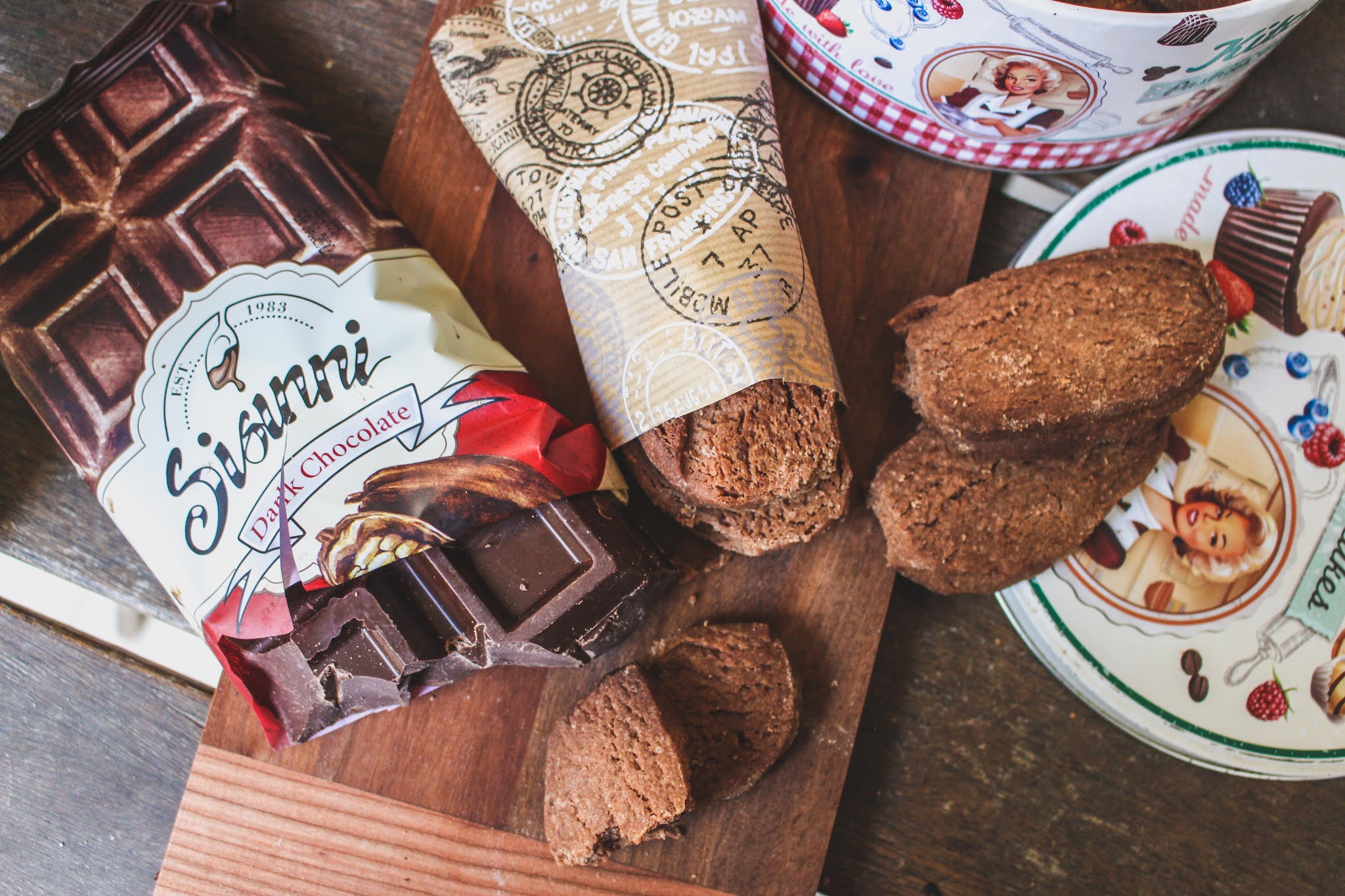 ΣΟΚΟΛΑΤΕΝΙΑ SHORTBREAD ΜΠΙΣΚΟΤΑ με 4 ΥΛΙΚΑ & ΧΩΡΙΣ ΜΙΞΕΡ | CHOCOLATE ...