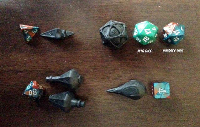 Dungeon Compendium: PolyHero Dice - Wizard Set