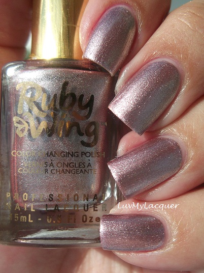LuvMyLacquer: Ruby Wing Color Changing Nail Polish Spring & Summer Collections Swatches and Review