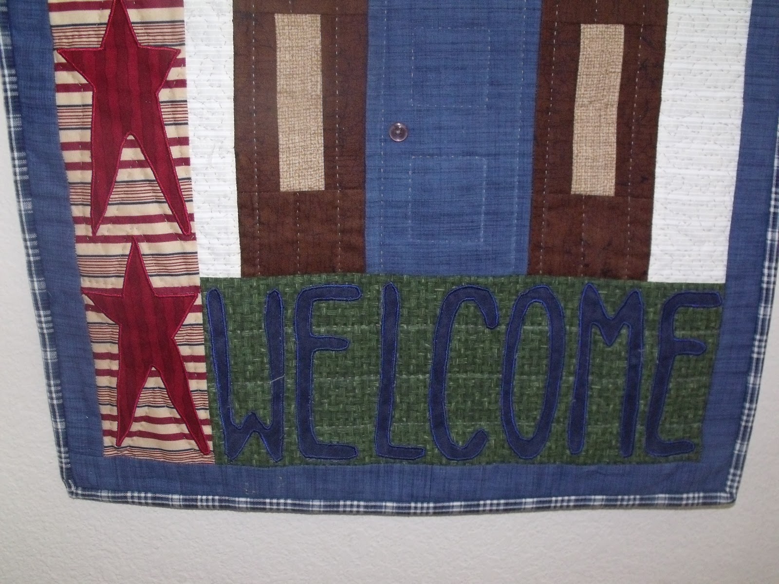 Heidi's Nest: Quilts in My Home - Welcome Quilt