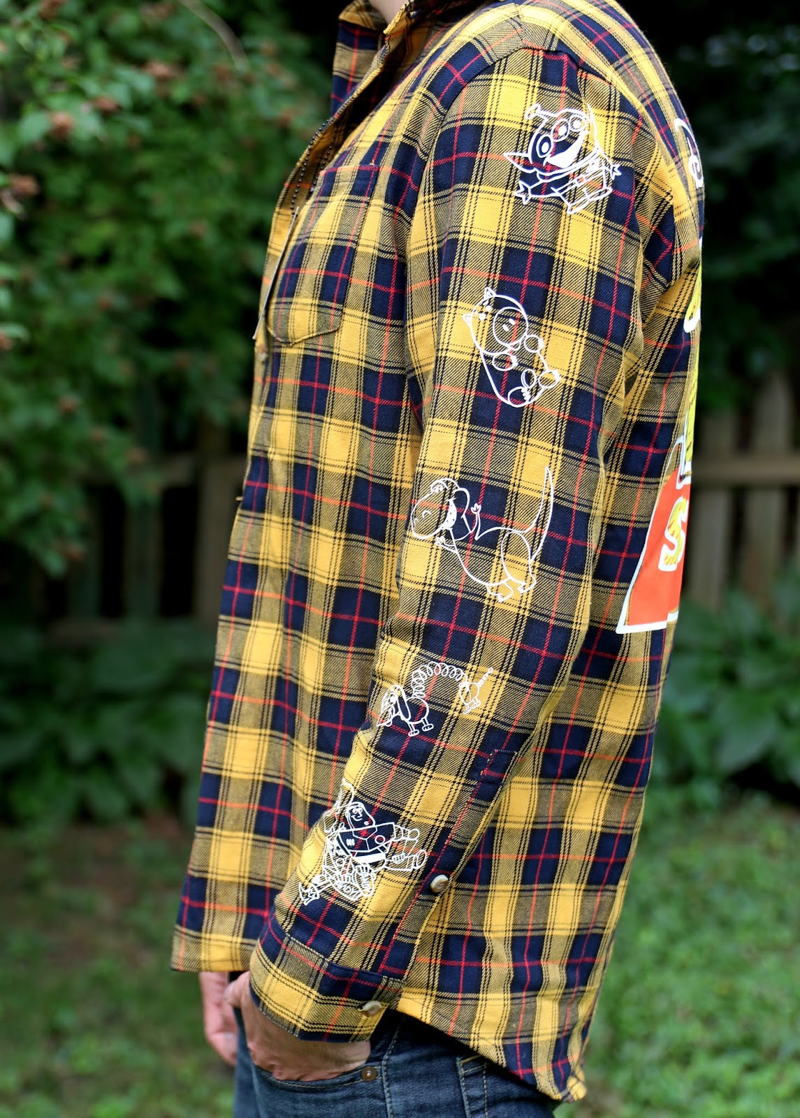 Dan the Pixar Fan: Toy Story: Flannel Logo Shirt & Sheriff Woody Hat ...