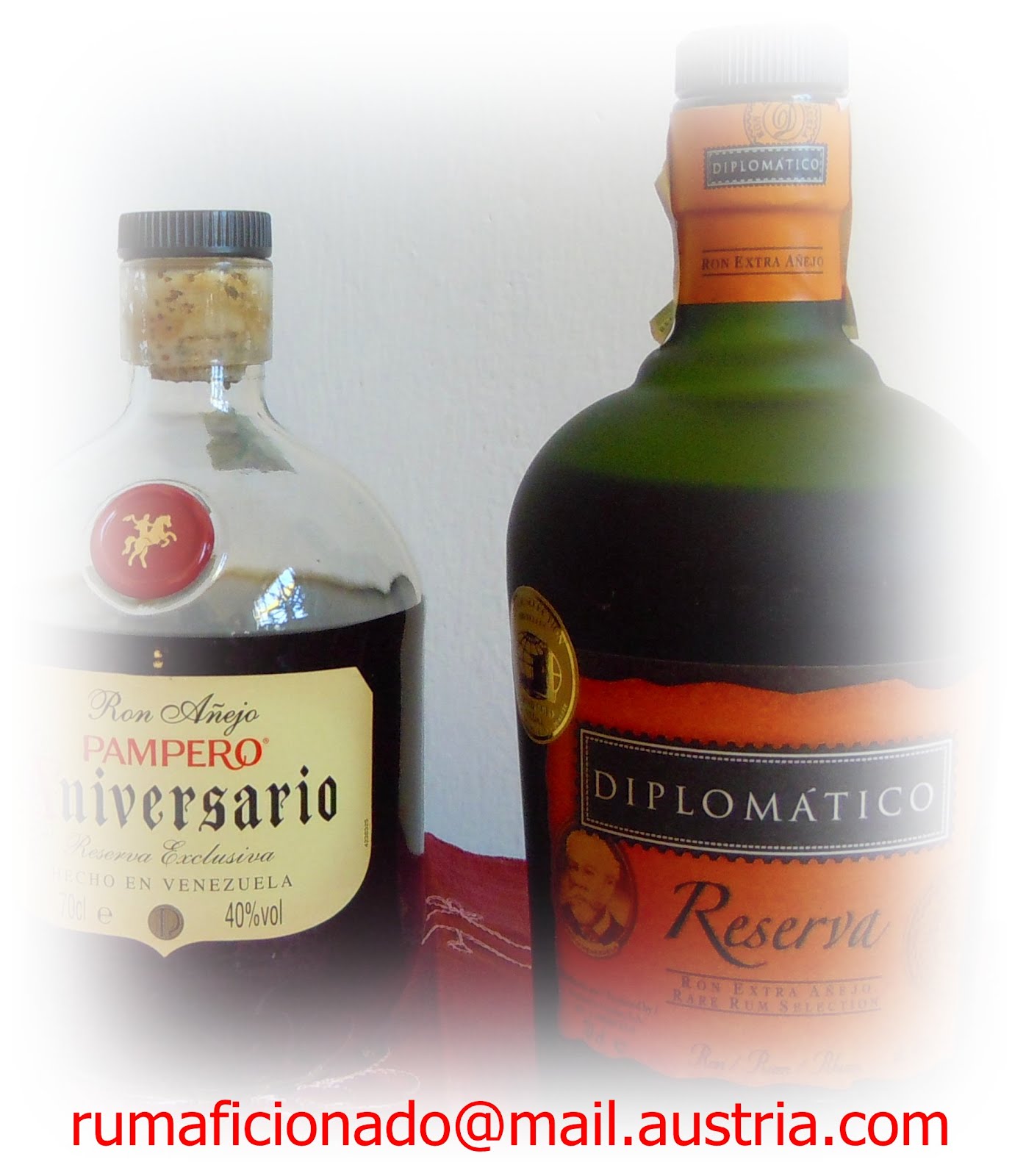Rumaficionado: Diplomatico Reserva and Pampero Aniversario