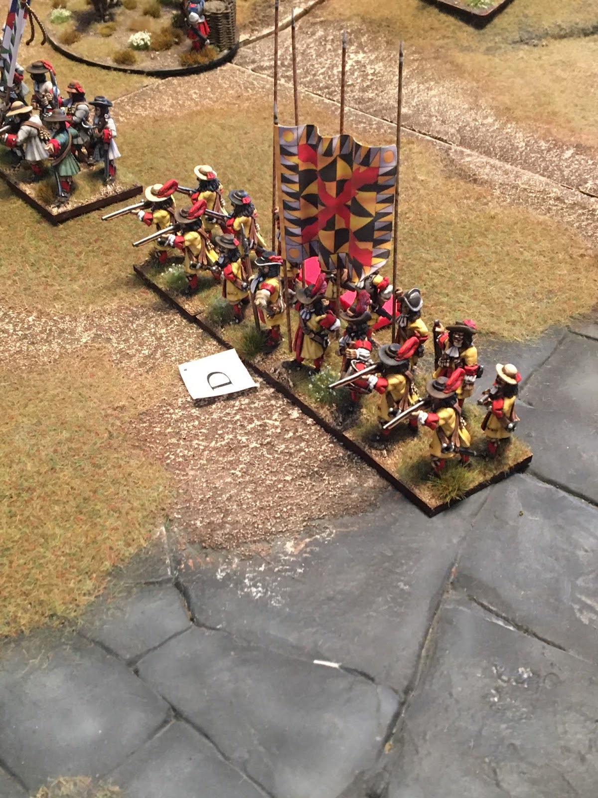 Spanish Lead Painting: Pike & Shotte: battle report