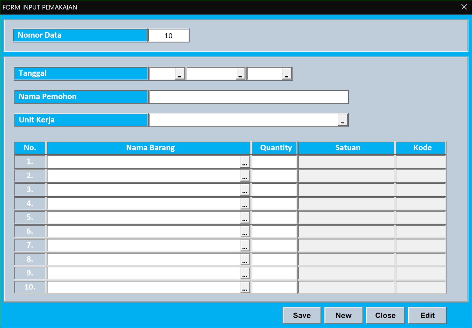Aplikasi Excel Laporan Stock Persediaan Versi 4 - ExcelManiacs