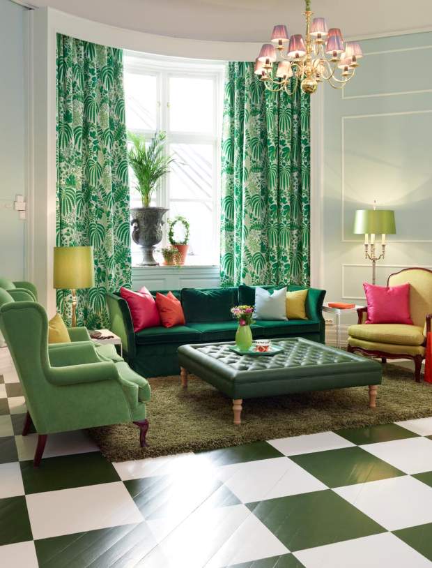 Eye For Design: Decorating With Emerald Green
