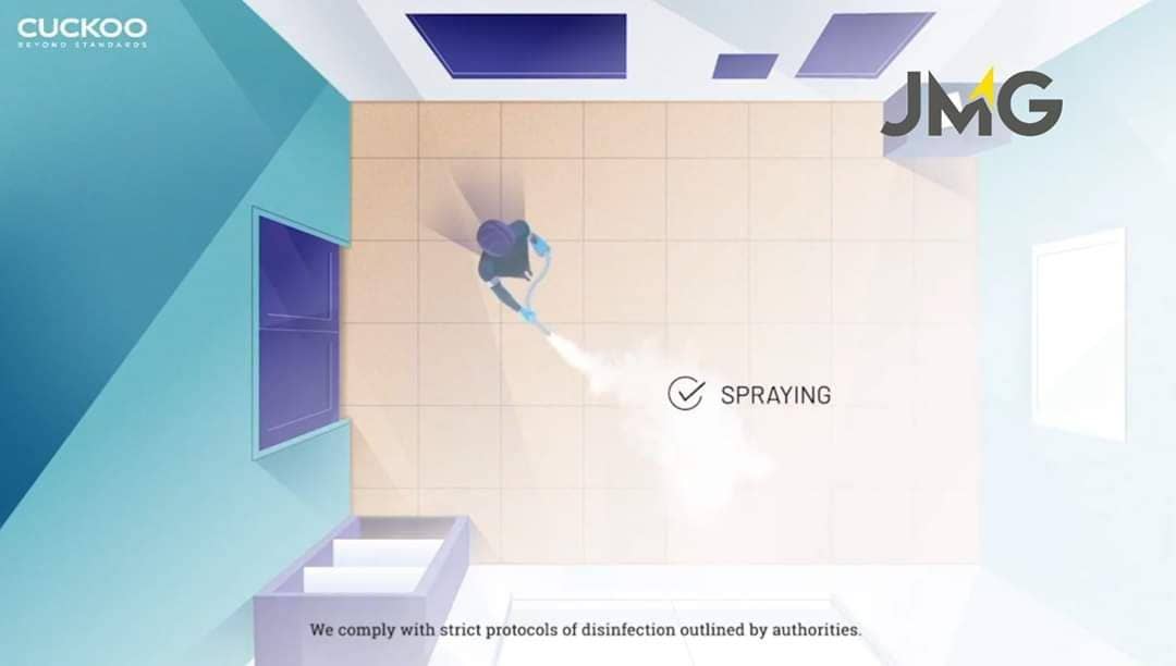 WonderKlean Indoor Sanitization Service from Cuckoo