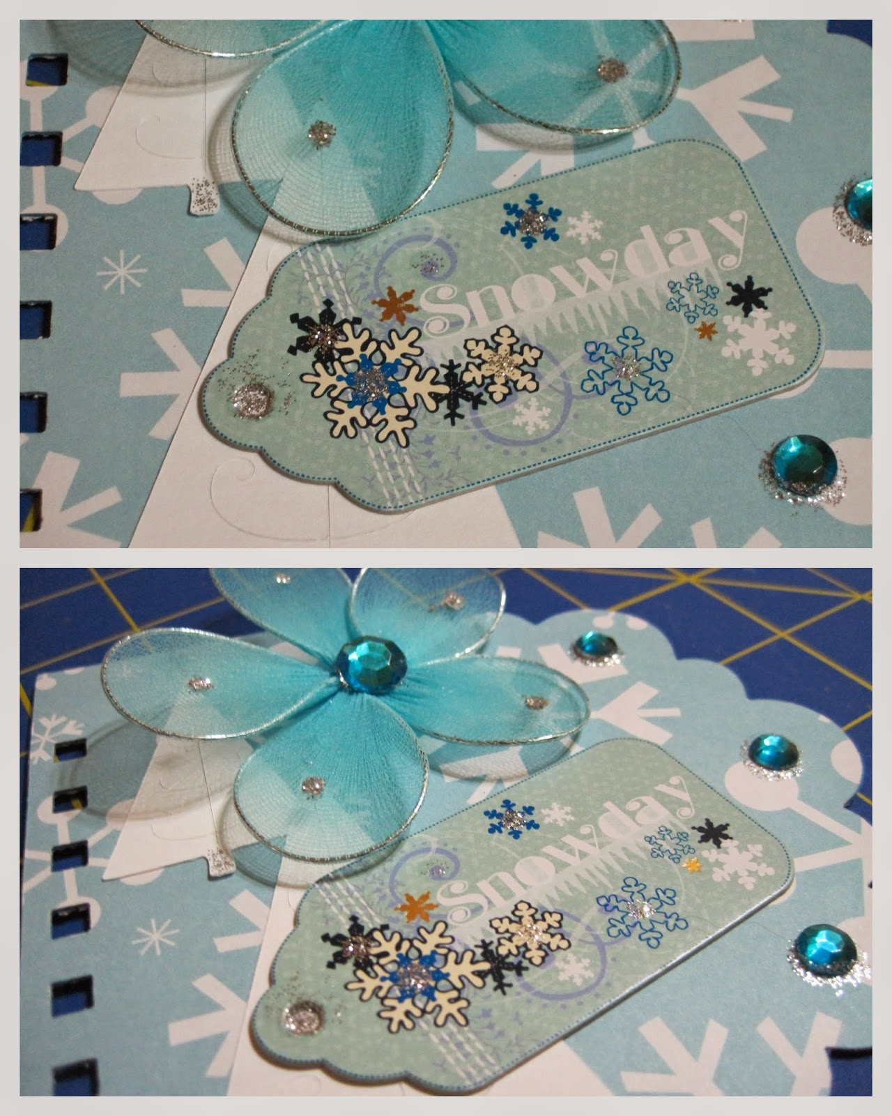Slice of Pie Cookbooks & Entertaining: Mini Scrapbook - Snow Day!