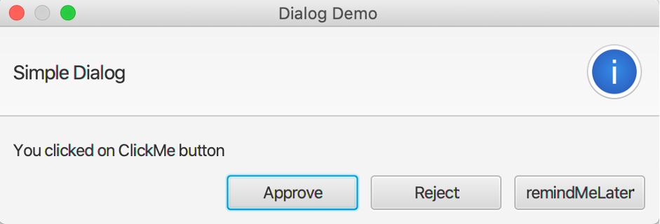 Programming for beginners: JavaFX: ButtonType